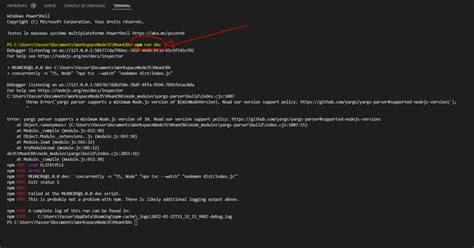 Nodejs Why I Can Not Run Npm Run Dev Node Js Express Js Type