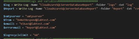 Powershell Report On Azure Sql Servers In Organization Tech Wizard