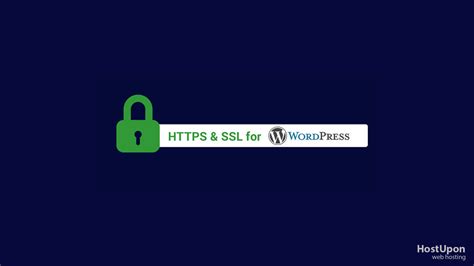 How To Enable Ssl On Wordpress Hostupon Web Hosting