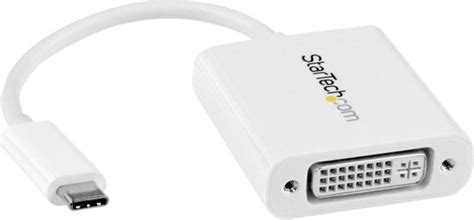 Usb C To Dvi Adapter Startech Cdp2dviw White Bol