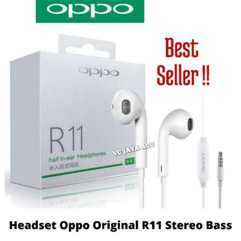 Jual Headset Handsfree Earphone Oppo ORIGINAL OPPO RENO 2 3 4 5 6 7 A96 Shopee Indonesia