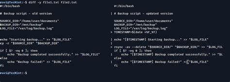 Top Tools To Compare Files In Linux With Examples