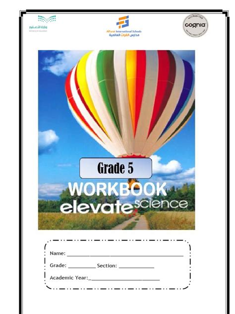 Grade 5 Elevate Science Workbook Pdf