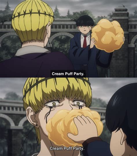 Who Wants A Cream Puff Party Mashle Magic And Muscles