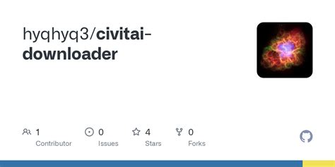 Github Hyqhyq3 Civitai Downloader