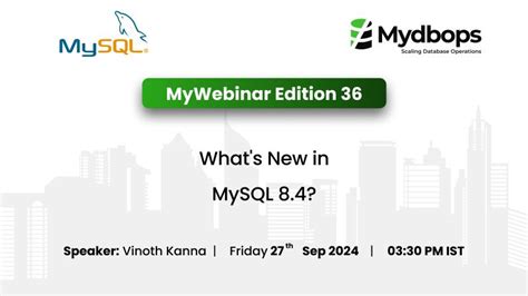 Mydbops On Linkedin Mysql Webinar Backup Mydbops Mysqldump