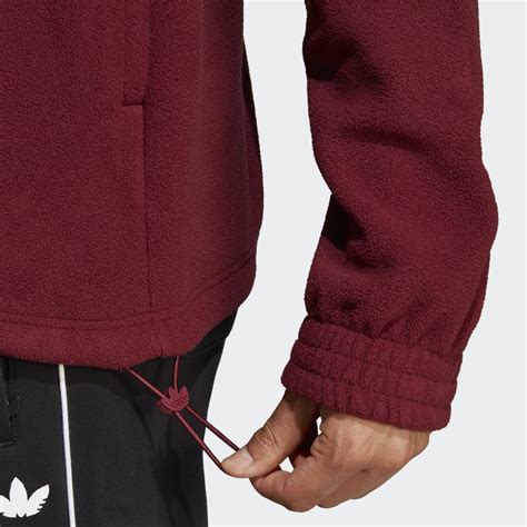 Adidas Adicolor Classics Trefoil Teddy Fleece Jacket Hr3347