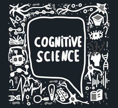 Cognitive Science Concept Set Of Vector Elements Stock Vector Illustration Of Information