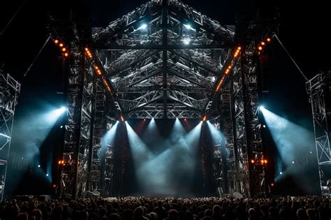 Photo Of Iron Structure Premium Ai Generated Image