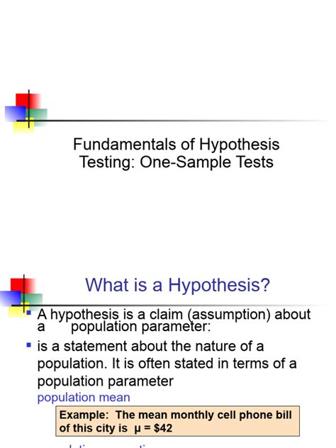 Hypothesis Testing Pdf Statistical Significance Type I And Type Ii Errors