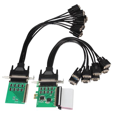 PCIe X1 To 16S DB9 RS232 Serial Card
