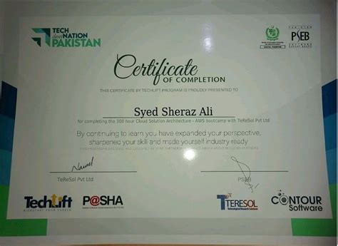 Syed Sheraz Ali On Linkedin Techlift Pseb Sherdil Ministryofit Awsdevops Cloud Saa…