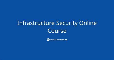 Infrastructure Security Online Course At Udacity Global Admissions