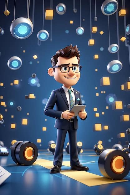 Quantum Computing Innovator Premium Ai Generated Image