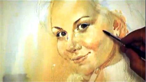 КАК научиться РИСОВАТЬ Портрет АКВАРЕЛЬЮ Youtube