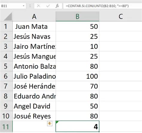 Función Contar Si Conjunto En Excel Mundo Excel