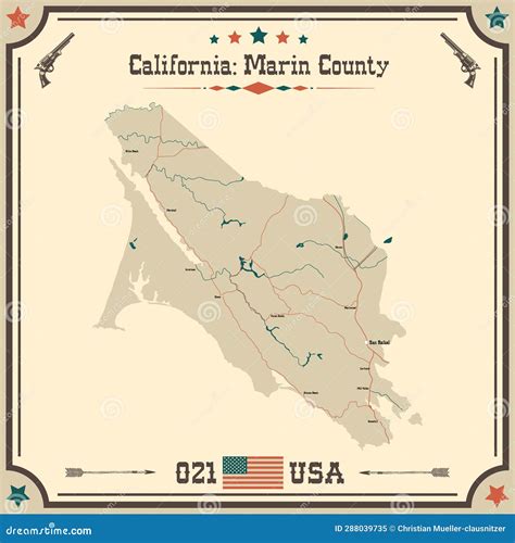 Marin County Zip Code Map