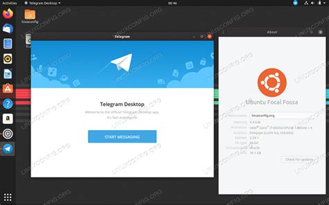 Cara Menginstal Telegram Di Ubuntu 2004 Fossa Fossa Linux Ilinuxgeek