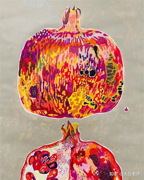 磨金石教育 日本女插画师 栗原由子 赋予了果蔬美丽的肌理 知乎