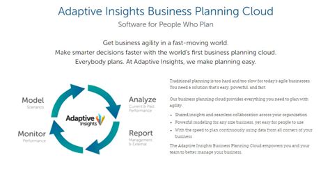 Workday Adaptive Planning On Linkedin Adaptive Insights Business