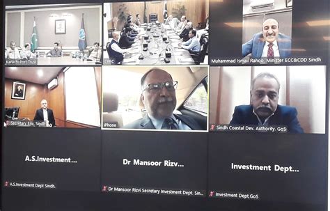 Planning Minister Reviews Progress Over Karachi Coastal Development Comprehensive Zone Project