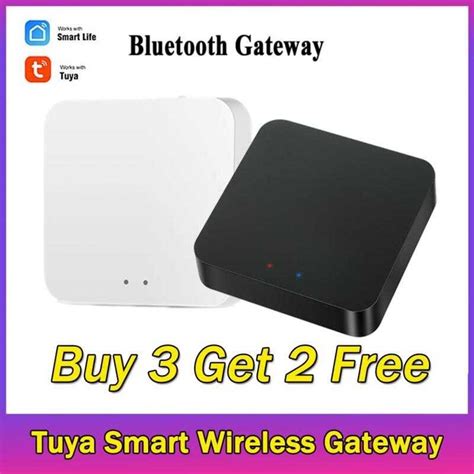 Wireless Bluetooth Tuya Gateway Hub Bridge Timer Schedule Smart Life Remote Control Work W