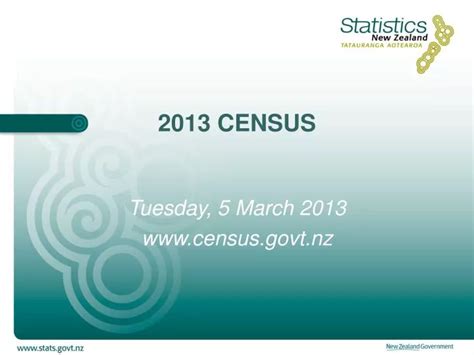 PPT 2013 CENSUS PowerPoint Presentation Free Download ID 4828990