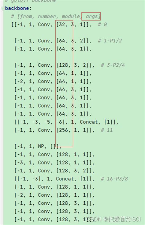 Yolov7yaml文件详解yolo的yaml参数含义 Csdn博客