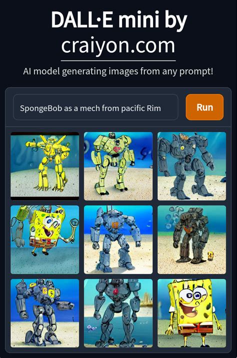 Mecha Spongebob R Dallemini