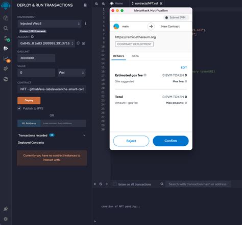 Deploy A Smart Contract On Your Subnet EVM Using Remix And MetaMask Metal Docs
