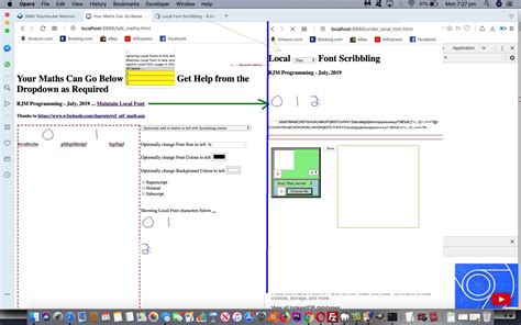 maths symbology via new window local font referrer tutorial robert