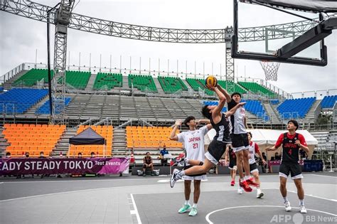 東京五輪、3人制バスケのテスト大会実施 写真7枚 国際ニュース：afpbb News