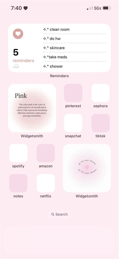 My Home Screen Layout For IPhone