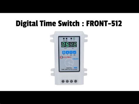 Digital Timer Switch Weekly Time Switches Manufacturer From Ahmedabad