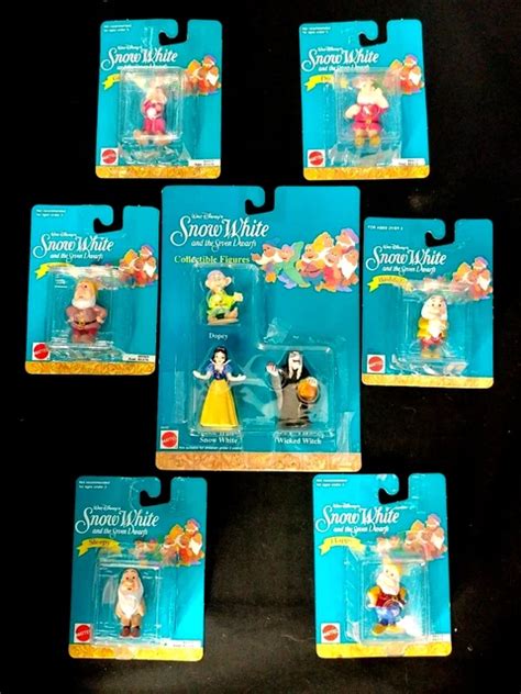 Disney Snow White Seven Dwarfs Dopey Grumpy Sneezy Witch Doc Sleepy
