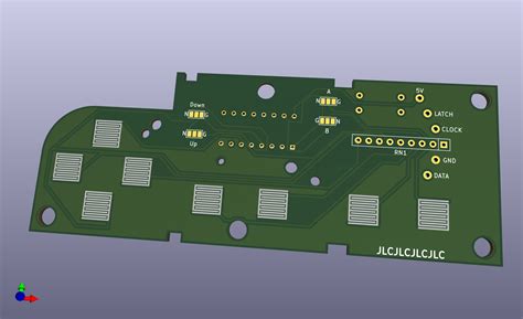 Github Ericicxgoofy Foot Modboard Nes Controller Pcb Design With