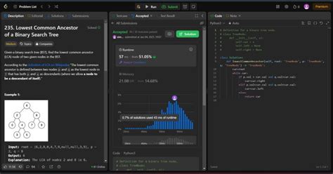 100daysofcode Leetcode Python Codingchallenge Binarysearchtree
