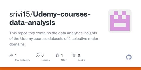 GitHub Srivi15 Udemy Courses Data Analysis This Repository Contains