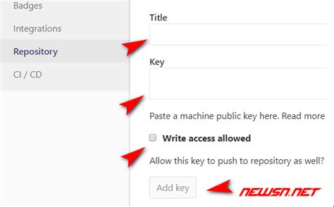 如何设置 Gitlab 的 Deploykey，实现免密码 Git Pull 代码？