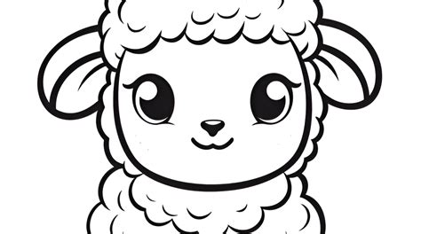 صورة خروف للتلوين للاطفال جديدة وكيوت