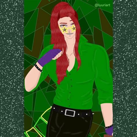 Fnaf Monty Human Version In My Style 🐊🌟⚡💚 Desenho Digital