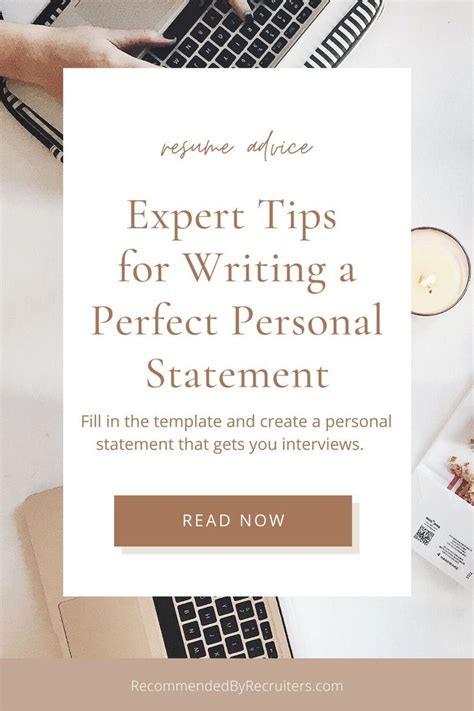 Expert Resume Advice Five Examples Of Perfect Personal Statement For