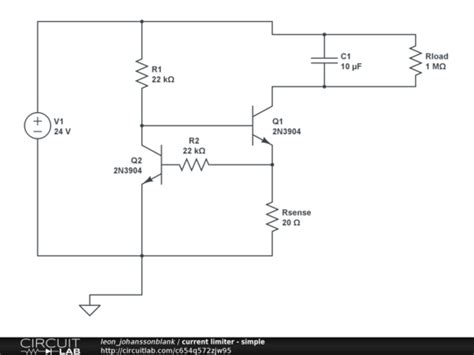 Current Limiter Simple CircuitLab