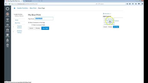 Canvas Eportfolio Huddle Youtube