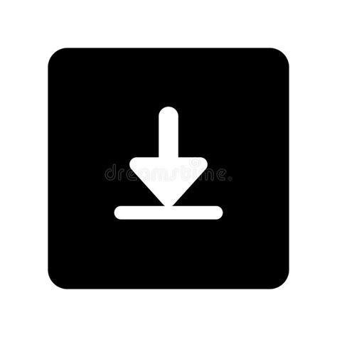 Download Icon Vector Upload Button Illustration Load Symbol Or Logo