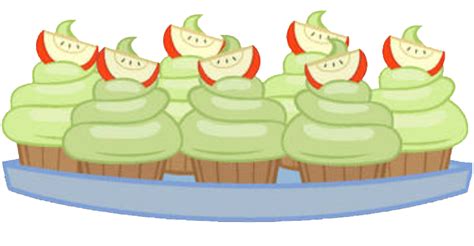 Mlp Apple Cupcakes By Chardonnae6 On Deviantart