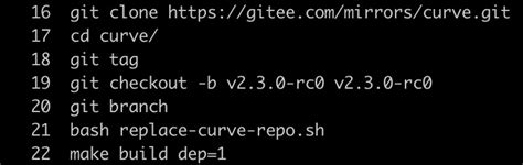 新手按照编译步骤执行编译报错 Issue 1819 opencurve curve GitHub