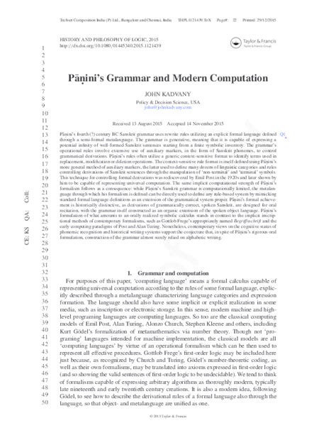 pdf panini s grammar and modern computation