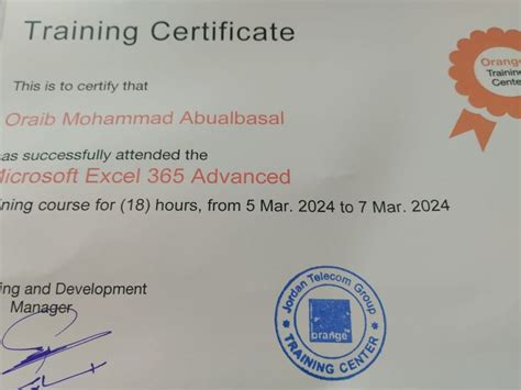 Oraib Abu Albasal On Linkedin Excelmastery Advancedexcel Orangelearning Dataanalysis