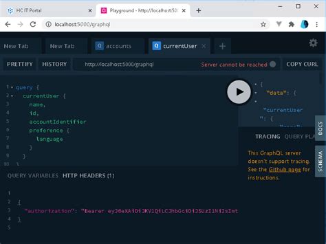 set global variables for headers · issue 1265 · graphql graphql